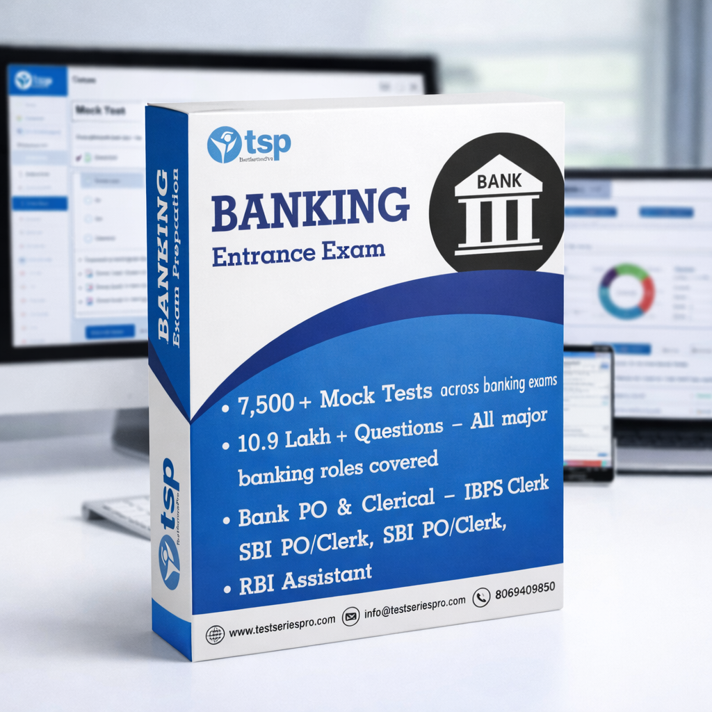 Banking Exams Mock Test - TestSeriesPro